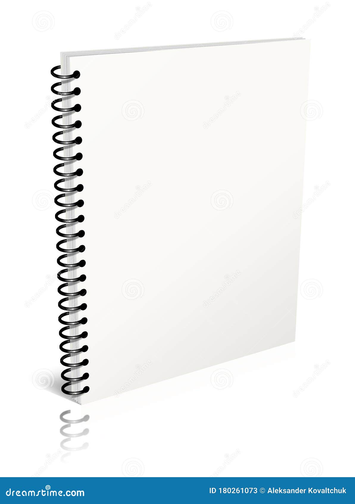 Spiral Notebook Illustration Stock Illustrations – 17,930 Spiral ...