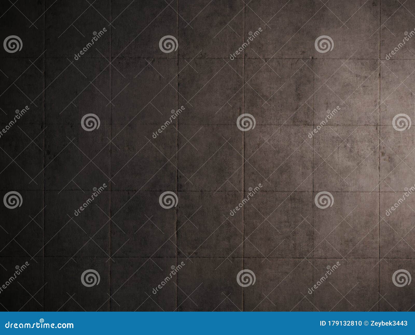 Empty Spot Lit Dark Background. Stock Photo - Image of illuminated ...