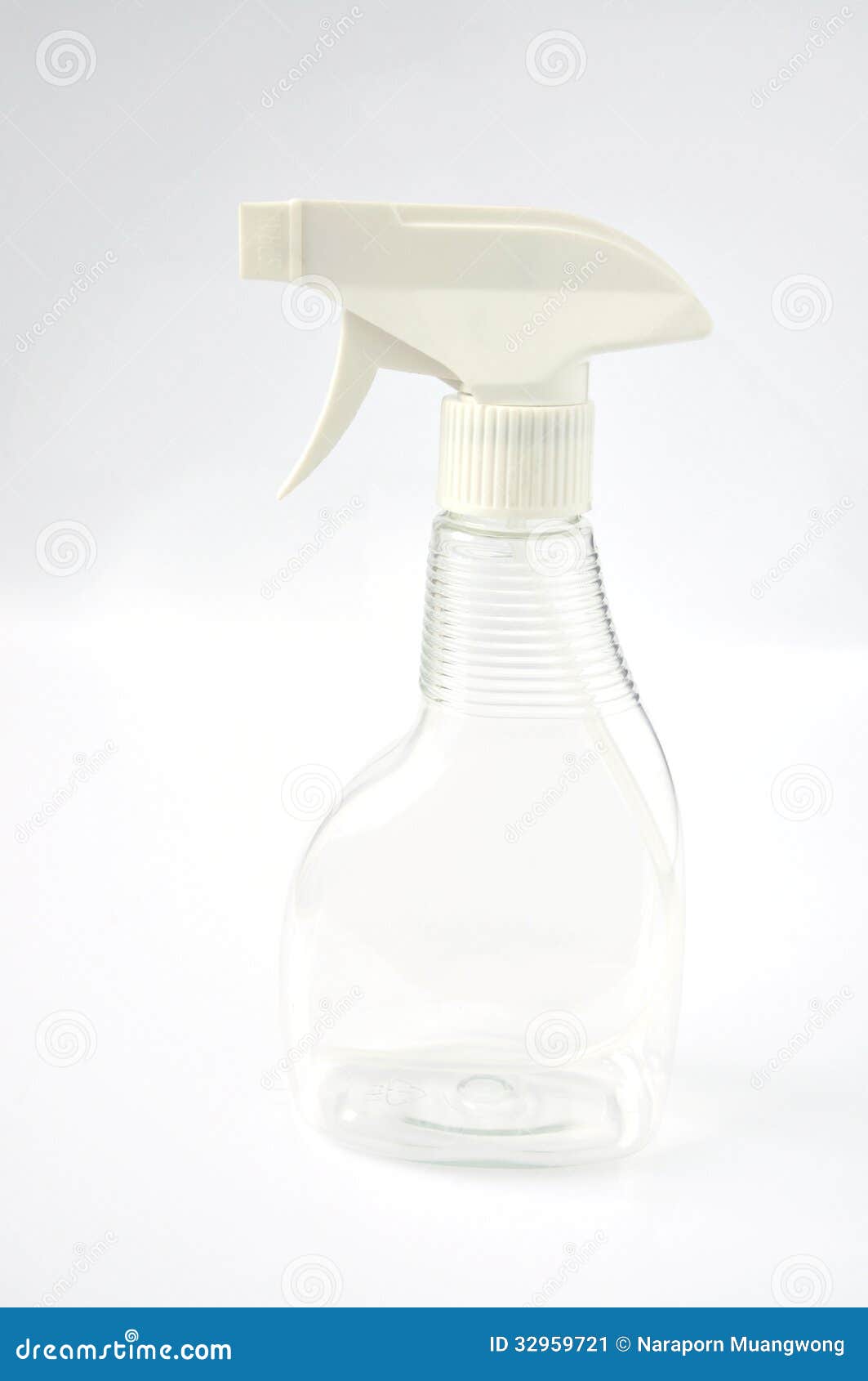 Empty spray bottles. stock image. Image of human, container - 32959721