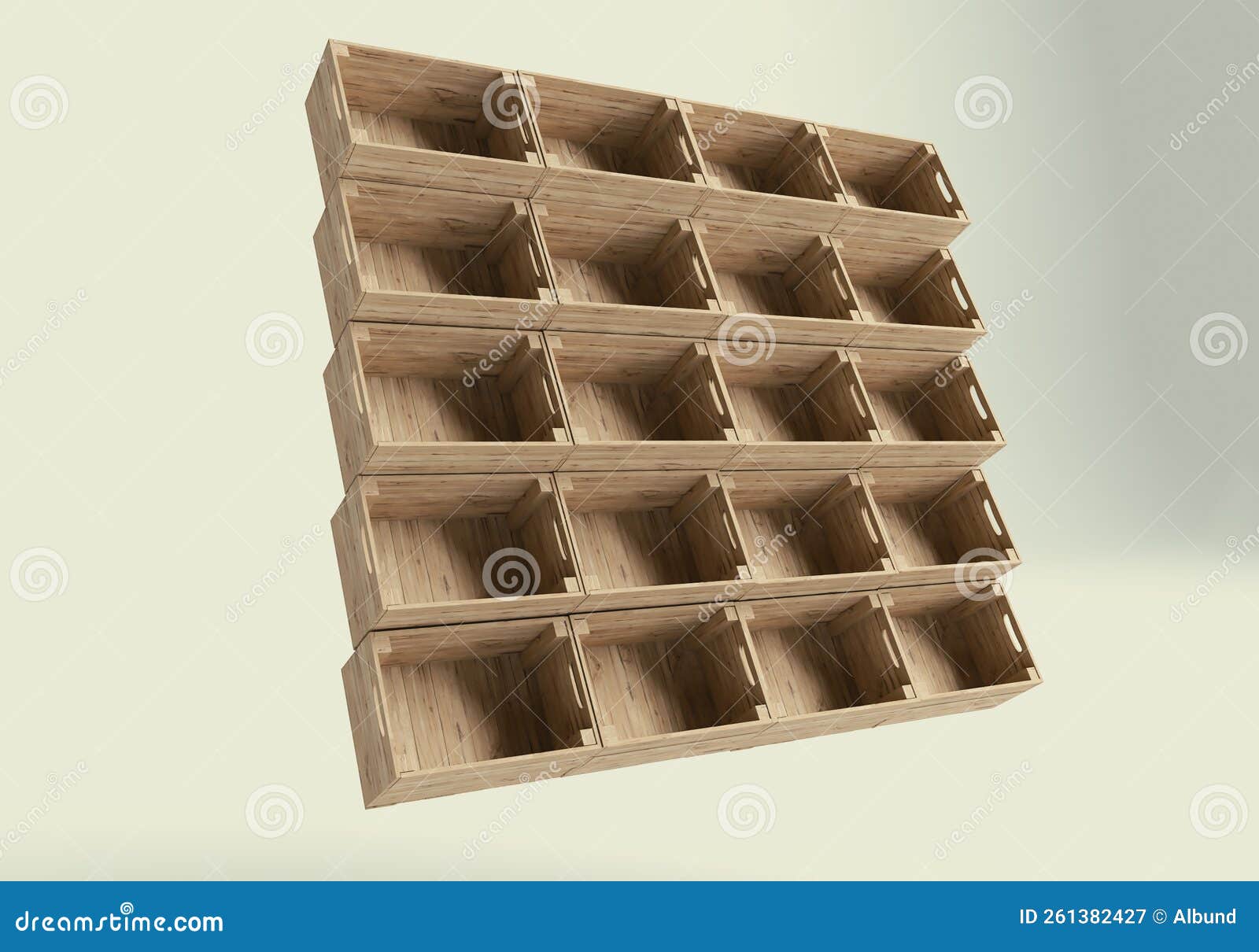 Empty Stacked Wooden Crates Royalty-Free Stock Photography ... Empty Stacked Wooden Crates Royalty-Free Stock Photography ...