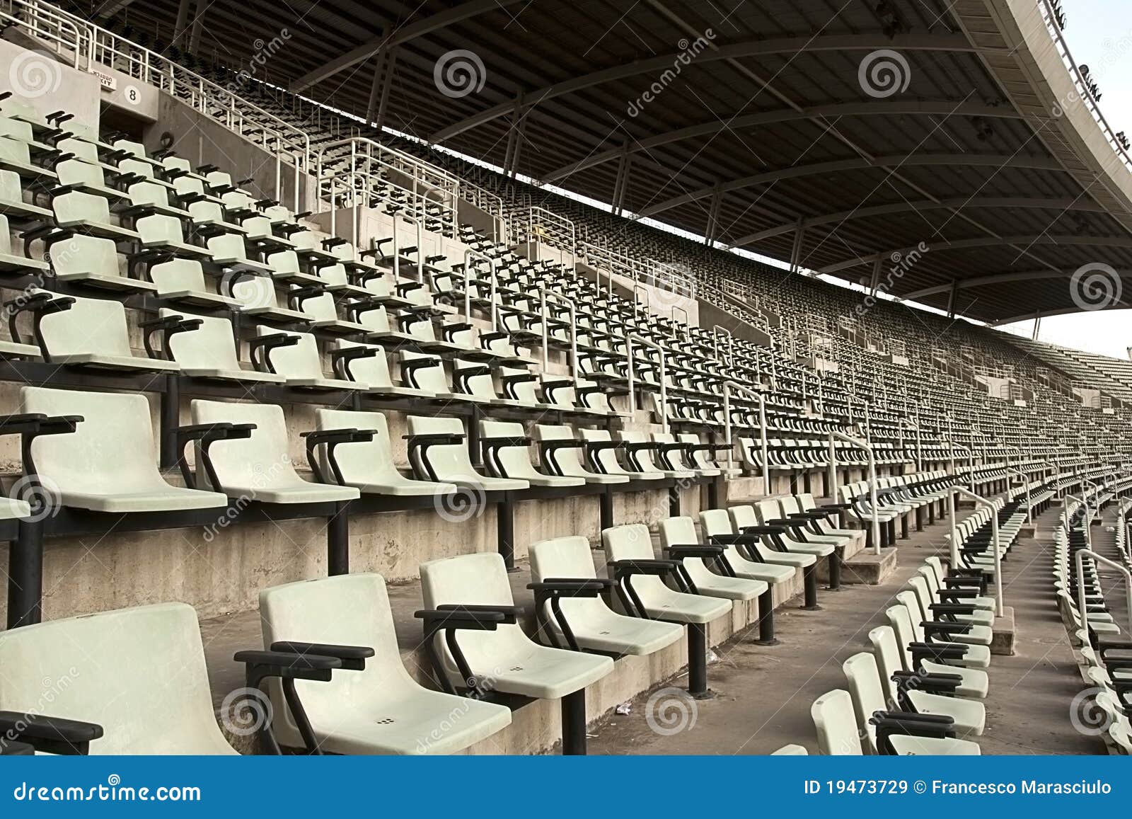 Empty stadium stock image. Image of array, order, outdoors - 19473729
