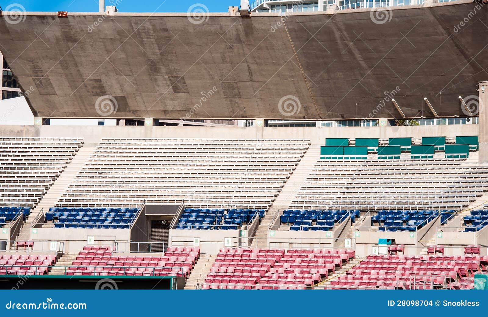 Empty Stadium stock photo. Image of seats, crowds, games - 28098704