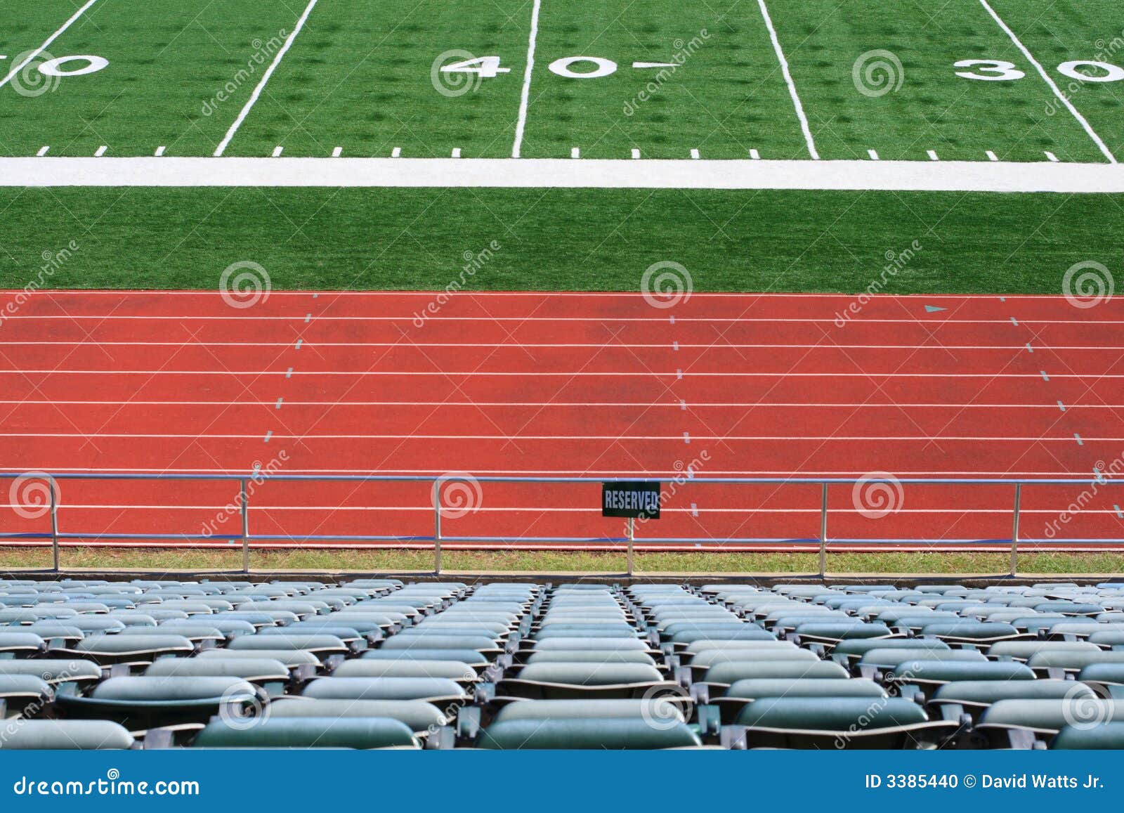 Empty Stadium stock photo. Image of track, stadium, artificial - 3385440