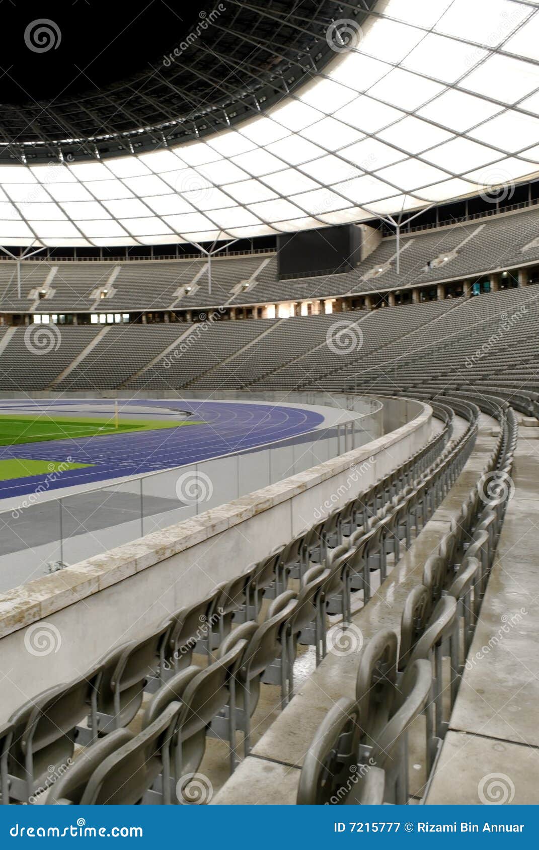 Empty Stadium stock image. Image of success, competition - 7215777