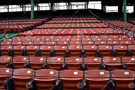 Empty Stadium Seats stock photo. Image of bleachers, american - 10489854