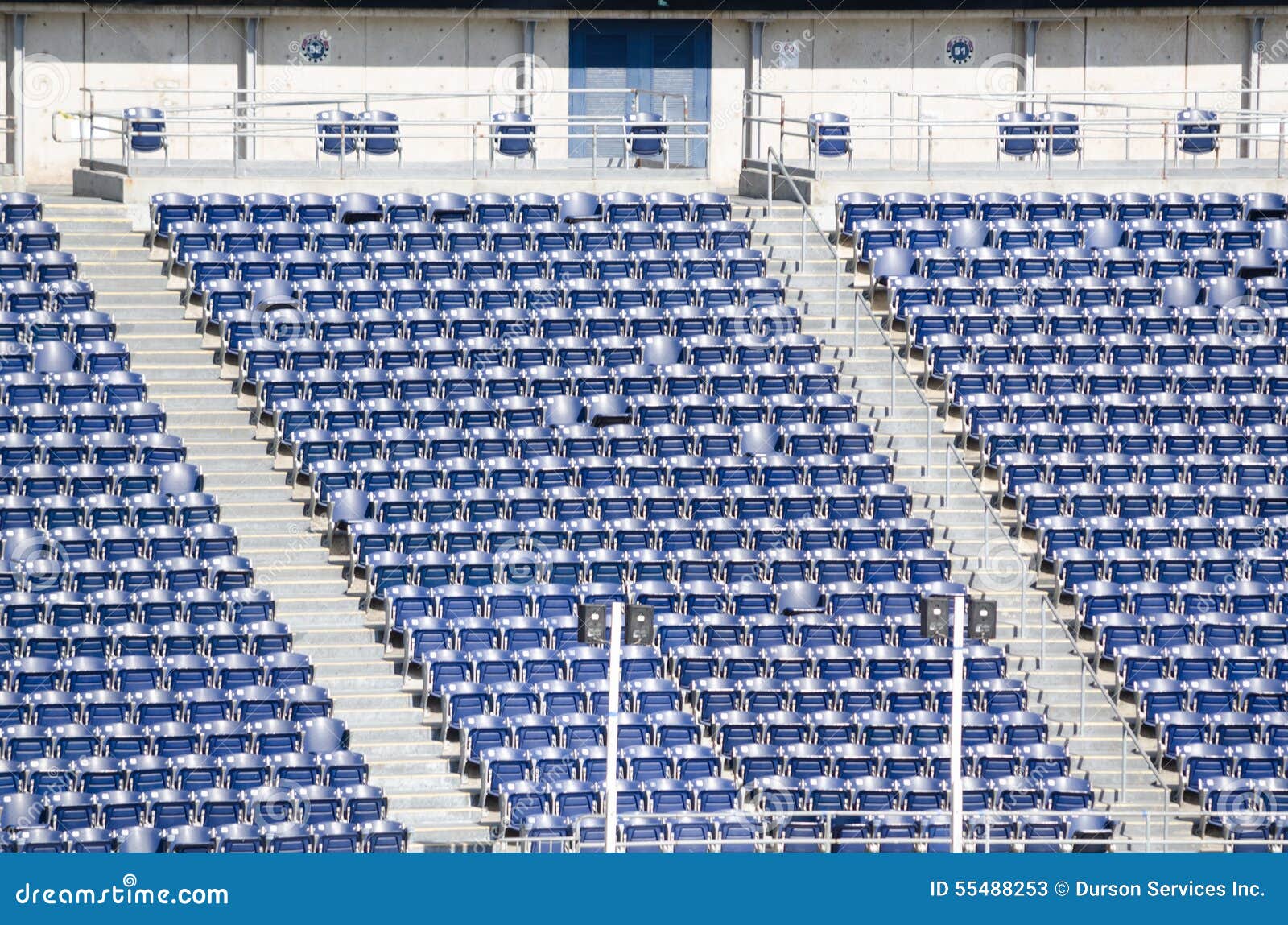 Empty stadium seats stock image. Image of public, seat - 55488253
