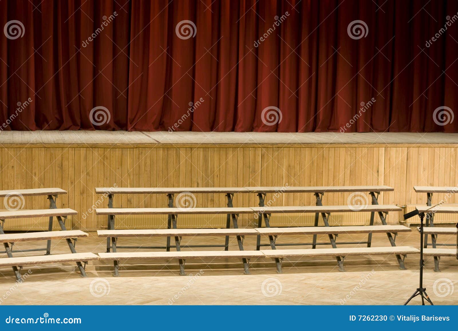 Empty stage stock photo. Image of texture, empty, drapery - 7262230