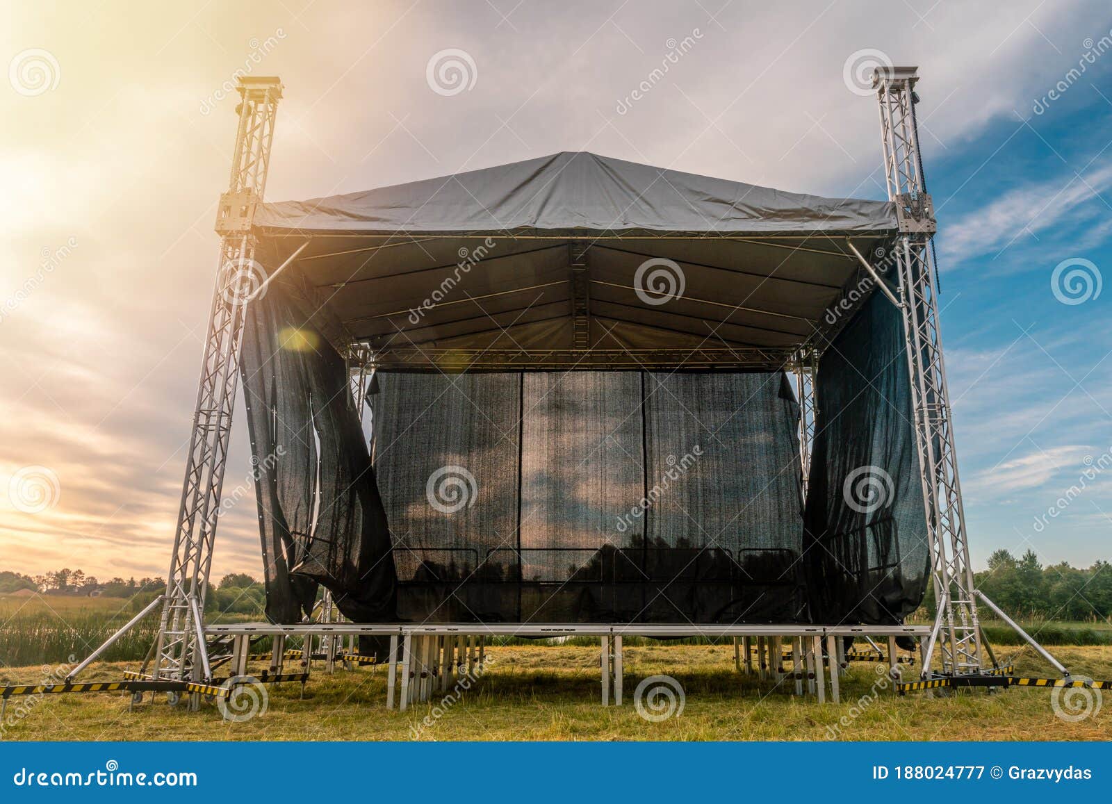 Lonely Empty Band Stage Stock Photos - Free & Royalty-Free Stock Photos ...