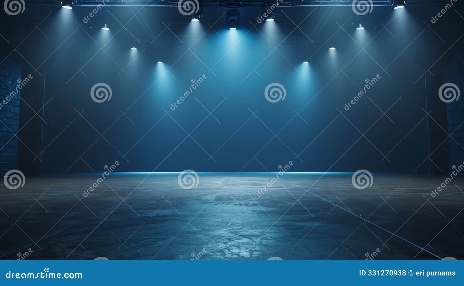 Empty Stage Design Screen Blank for Graphic Stock Photo - Image of ...