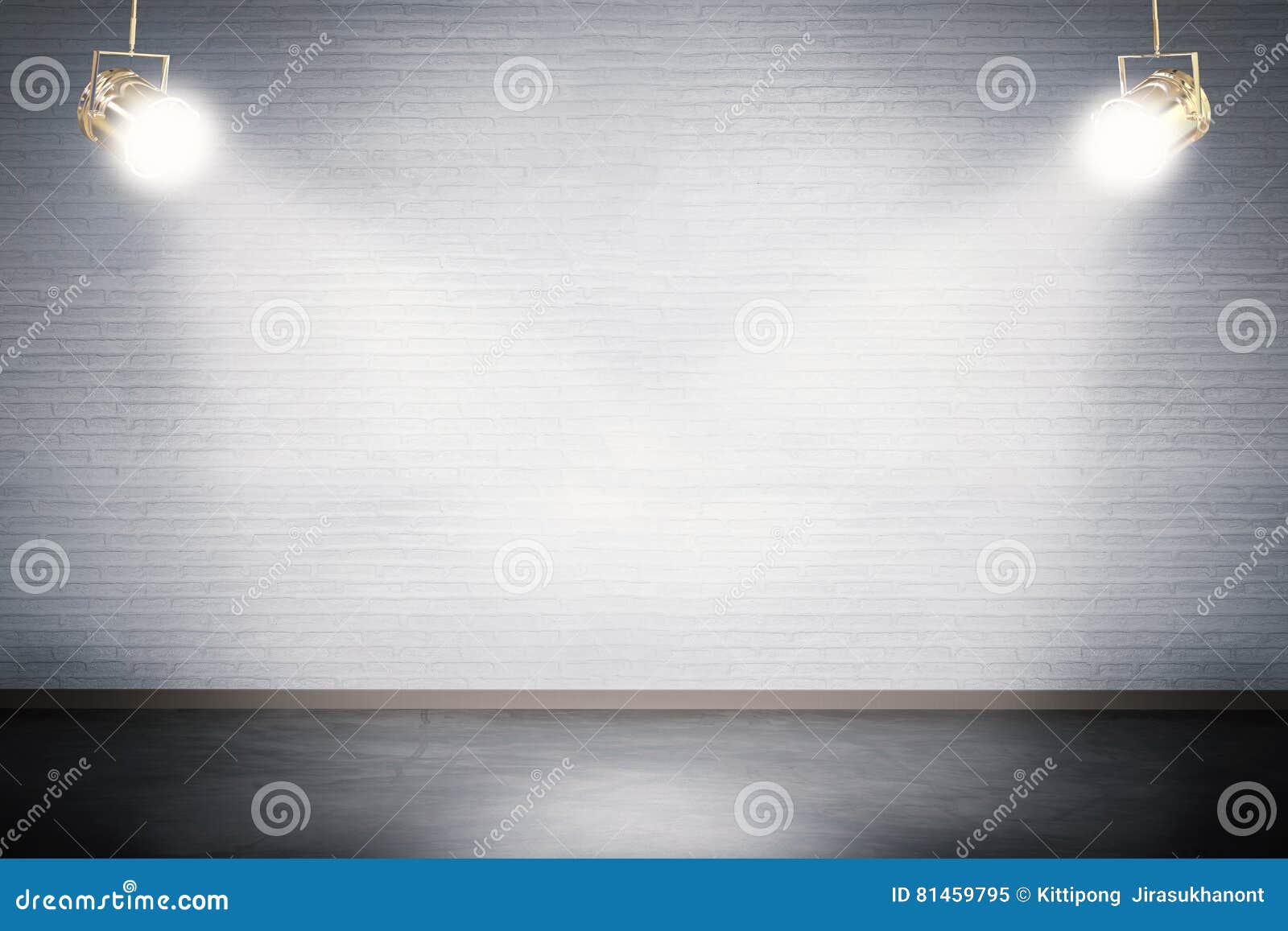 Empty stage stock image. Image of blank, light, spotlight - 81459795