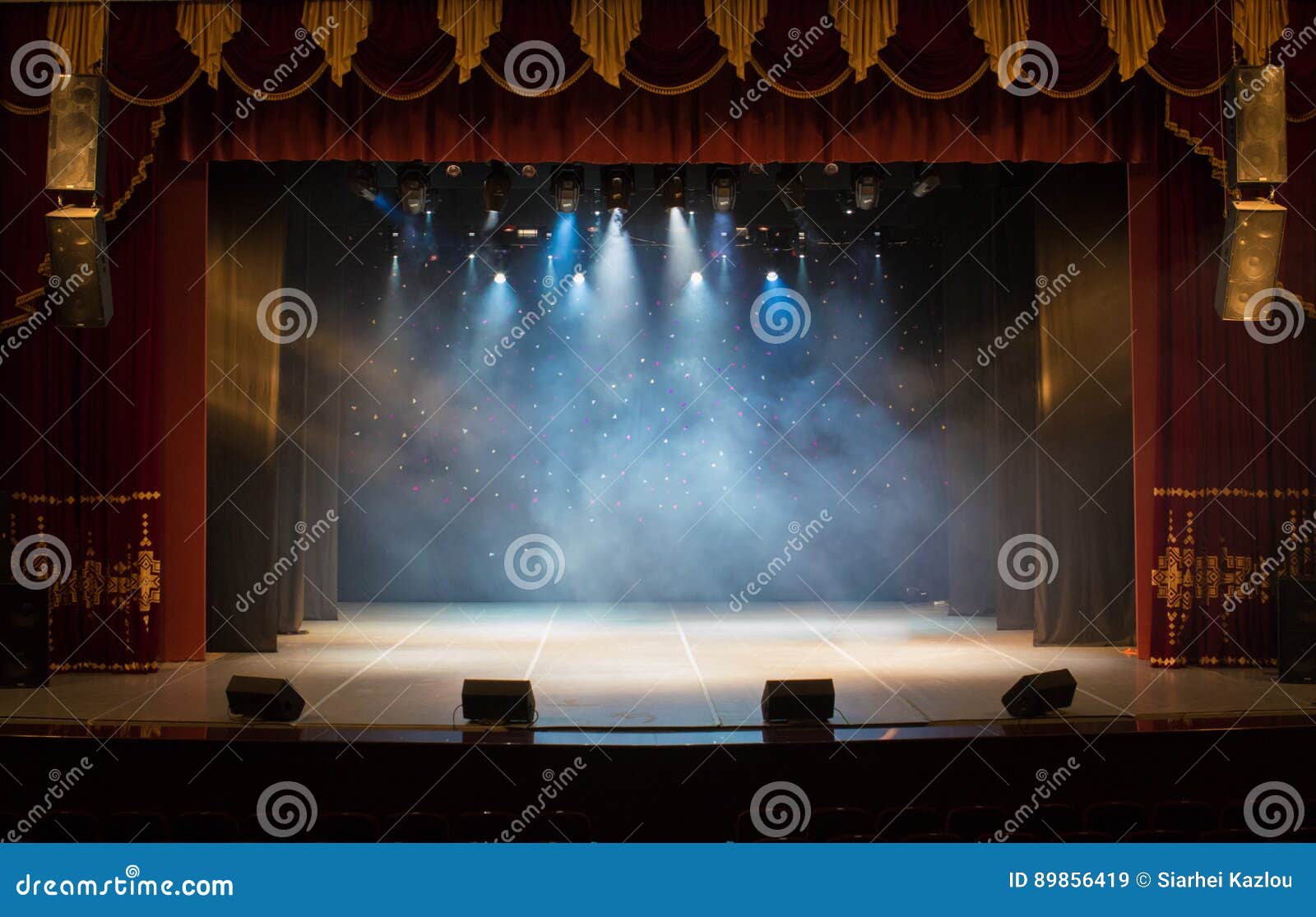 Empty Glendale Orchestra Stage