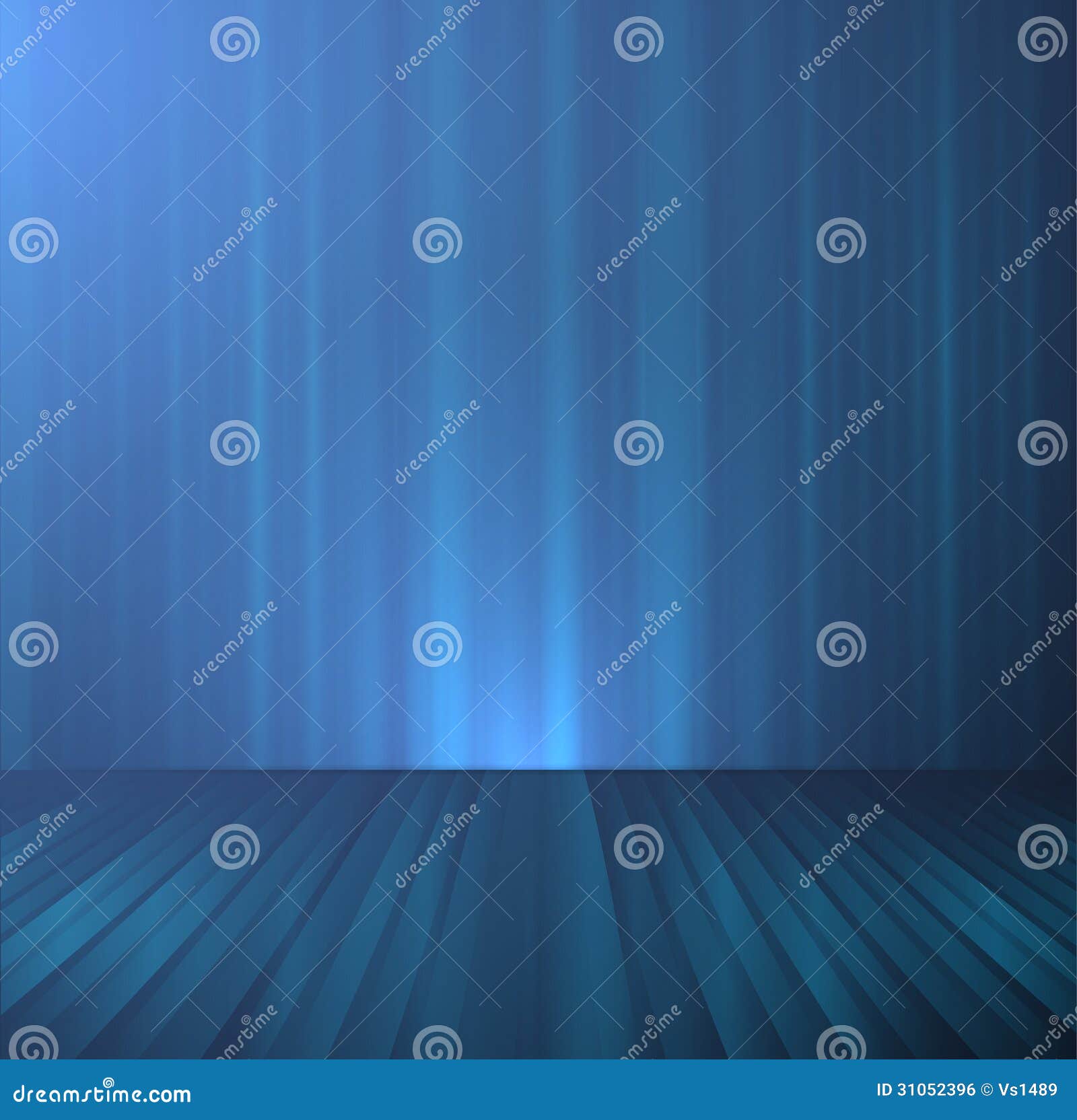 Empty Stage. Vector Illustration. Stock Illustration - Illustration of ...