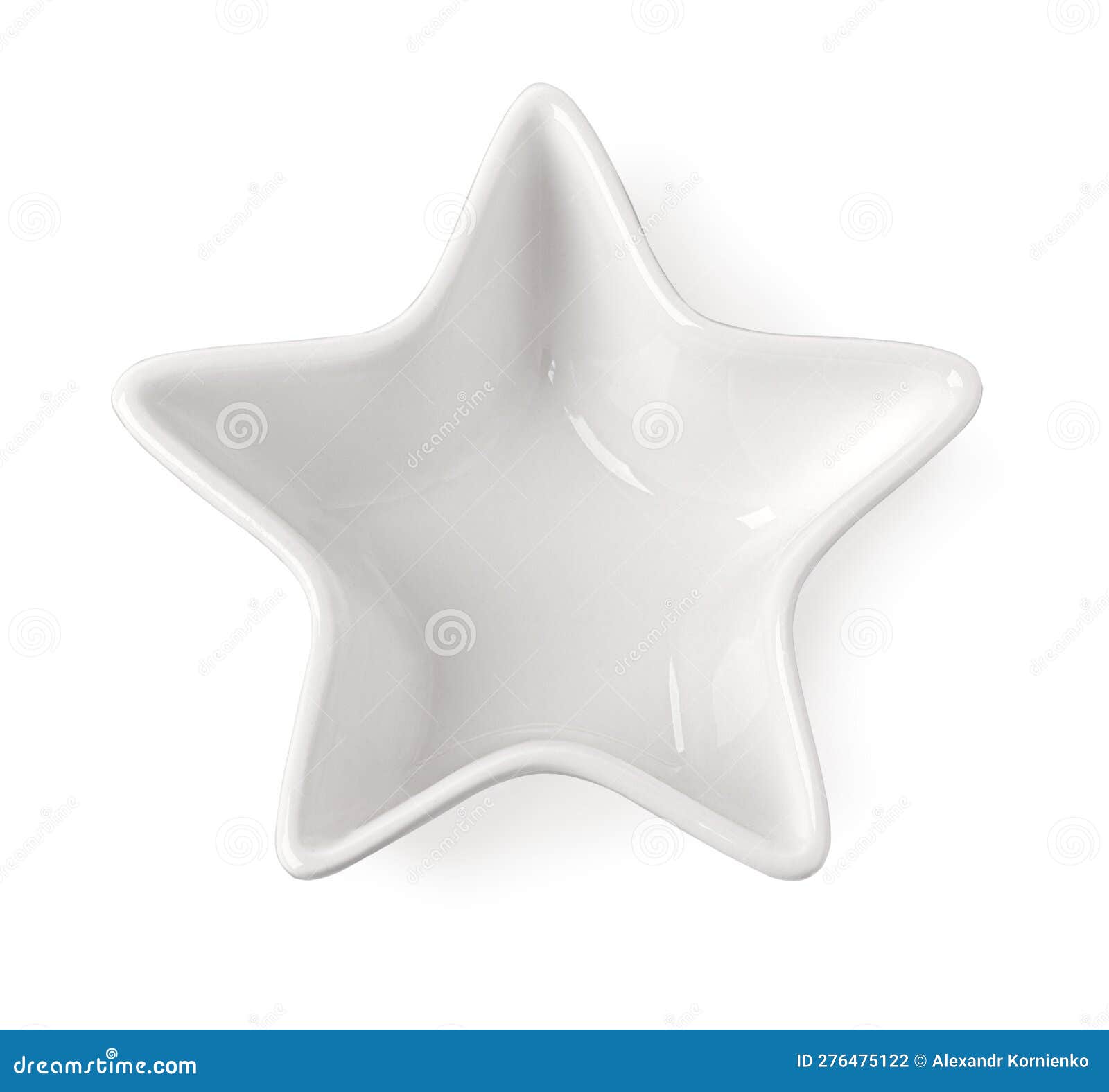 Empty Star Shape Ceramics Plate Stock Photo - Image of isolated, food ...