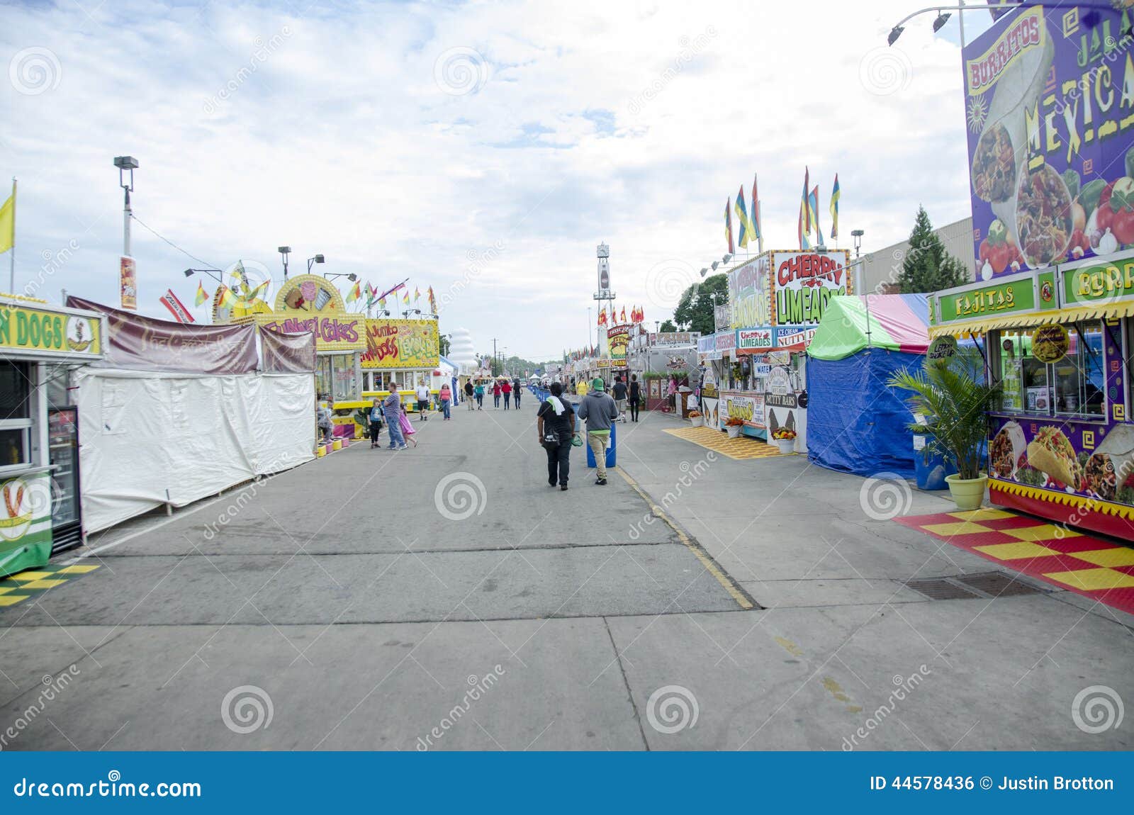 Empty state fair editorial photo. Image of county, fair - 44578436