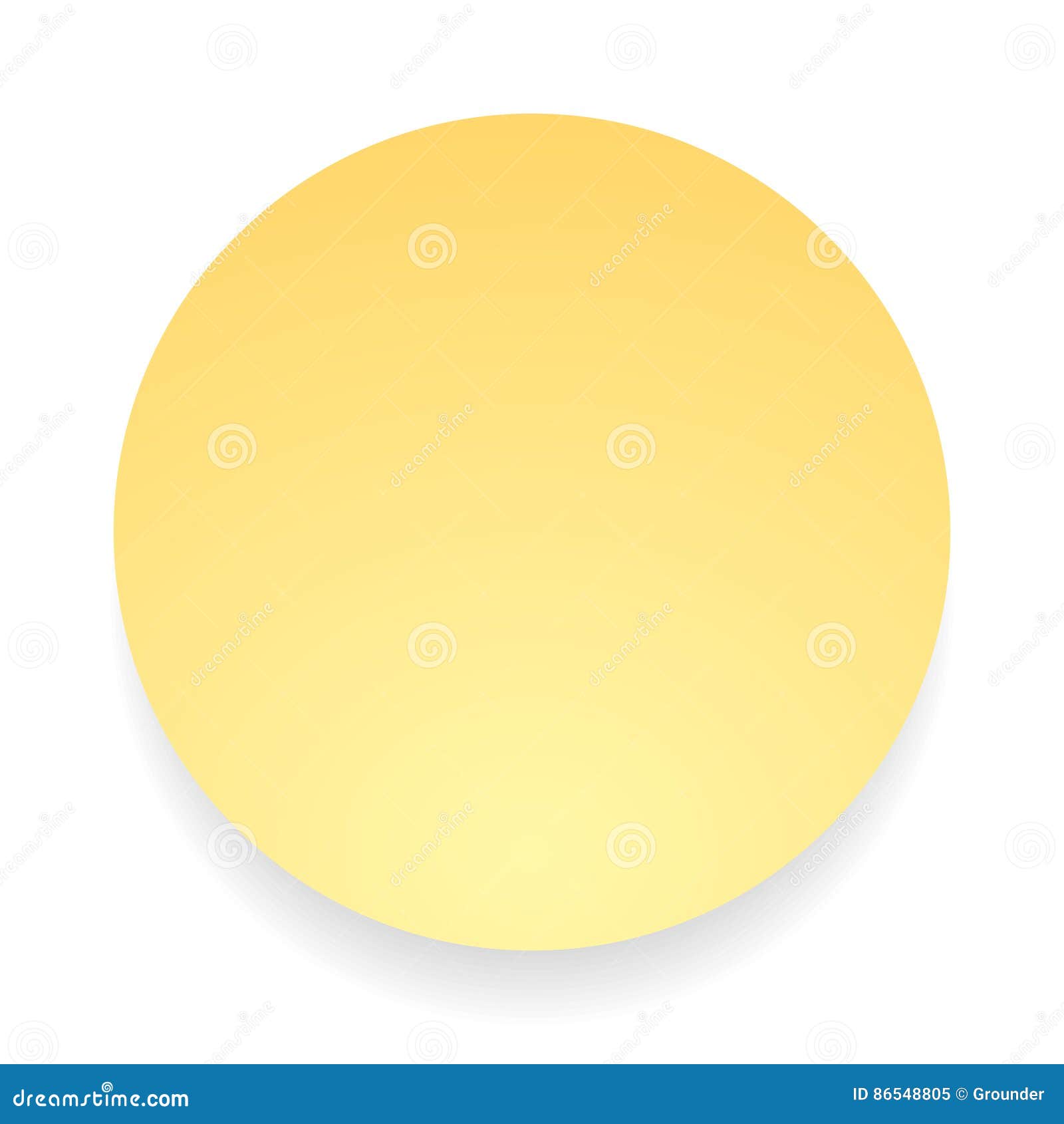 Empty sticky label stock vector. Illustration of vector - 86548805