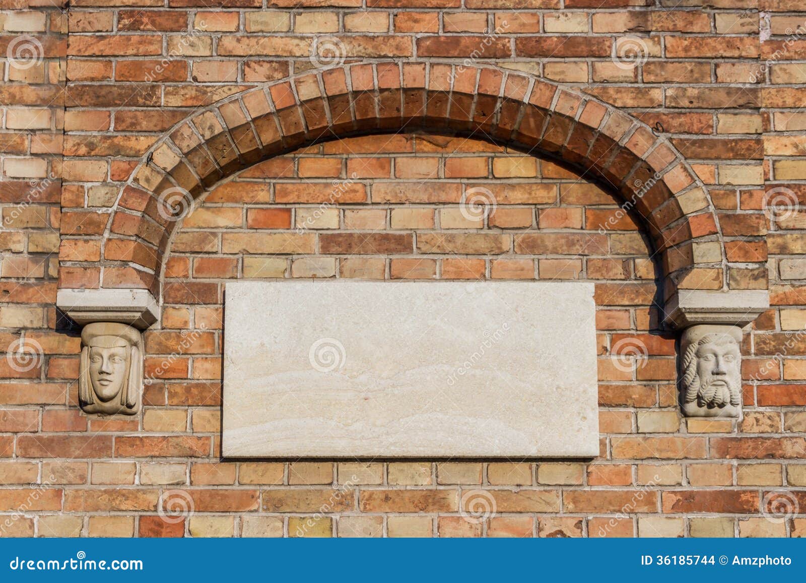 Empty Stone Signboard stock photo. Image of closeup, patterns - 36185744