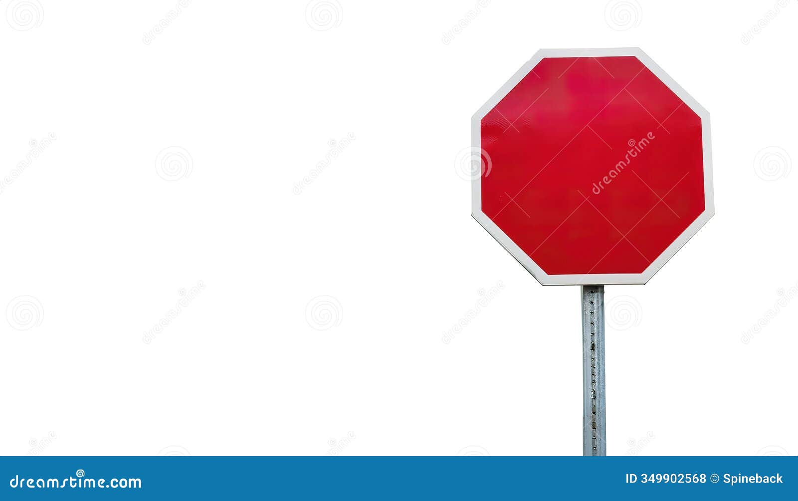 Empty Stop Sign is a Traffic Sign Designed To Notify Drivers that they ...