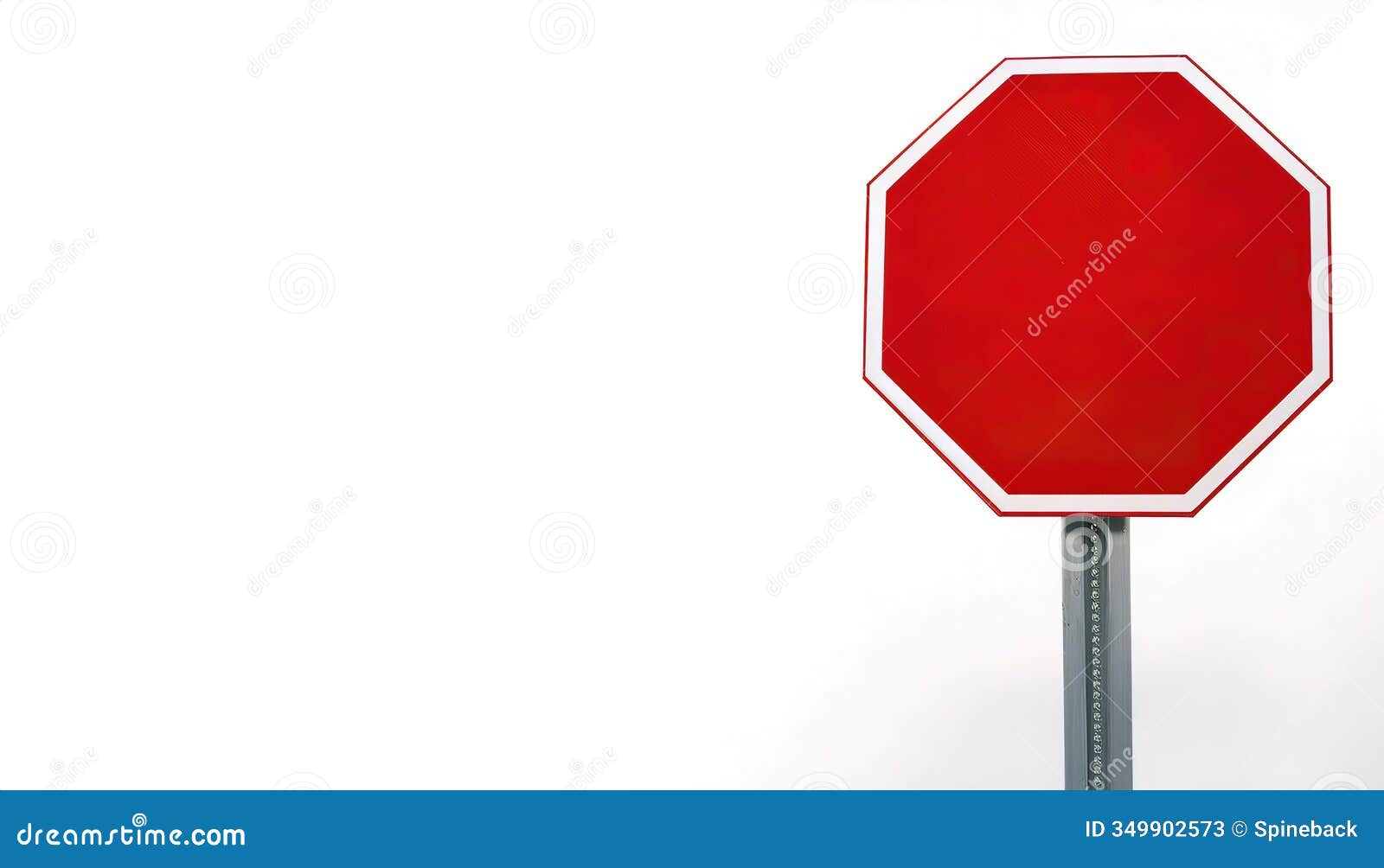 Empty Stop Sign is a Traffic Sign Designed To Notify Drivers that they ...