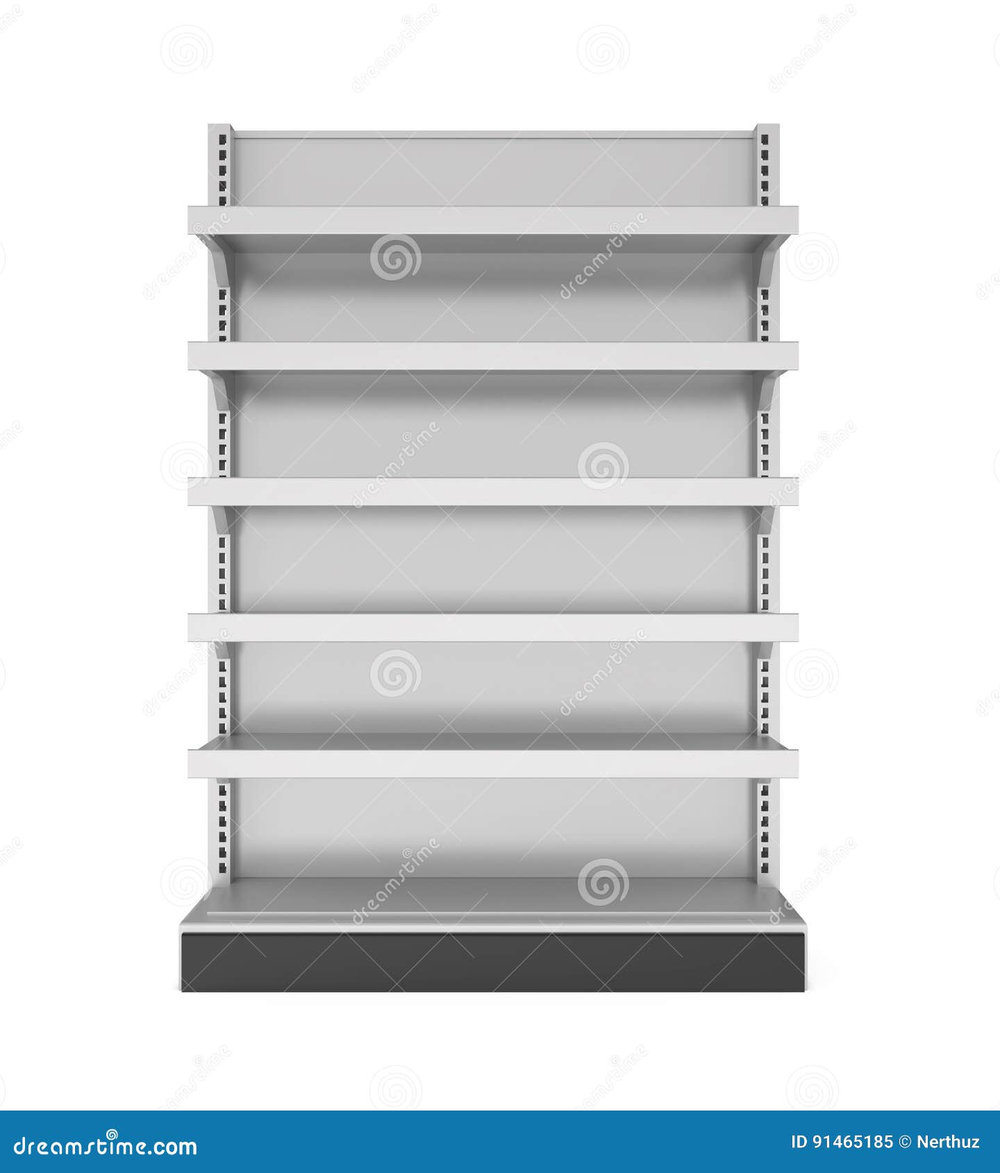 Store Shelves Racks With Green Edge Realistic Mockups Set. Showcases ...