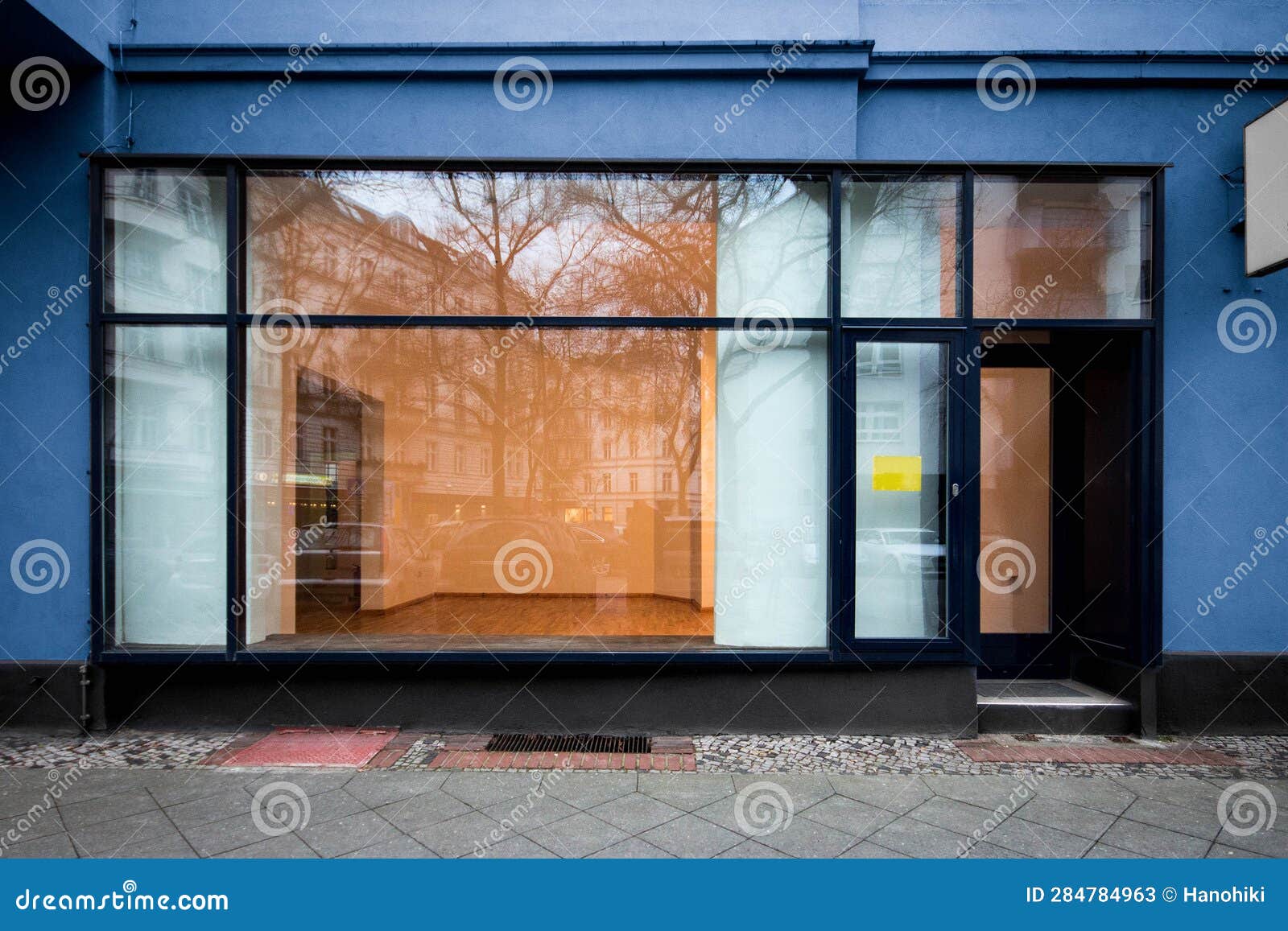 Empty Storefront or Shop Entrance - Retail for Rent Stock Image - Image ...