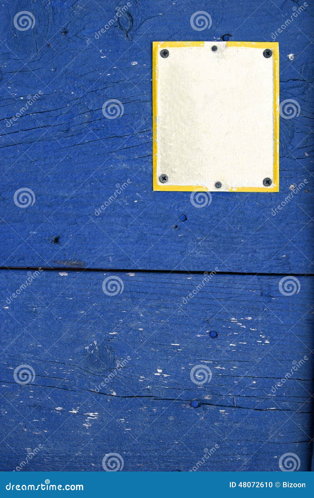 Empty street sign stock photo. Image of blue, indication - 48072610