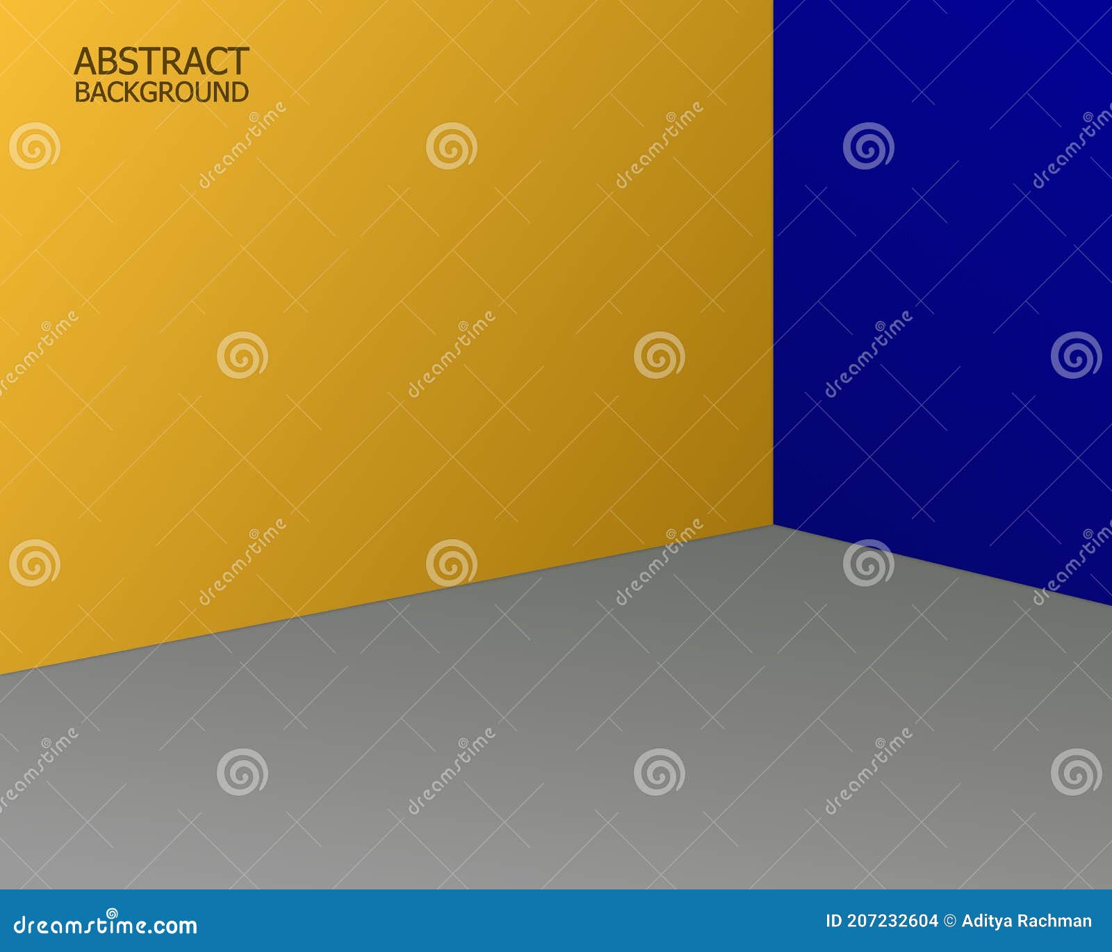 Empty Studio Room with Corner Background. Stock Vector - Illustration ...