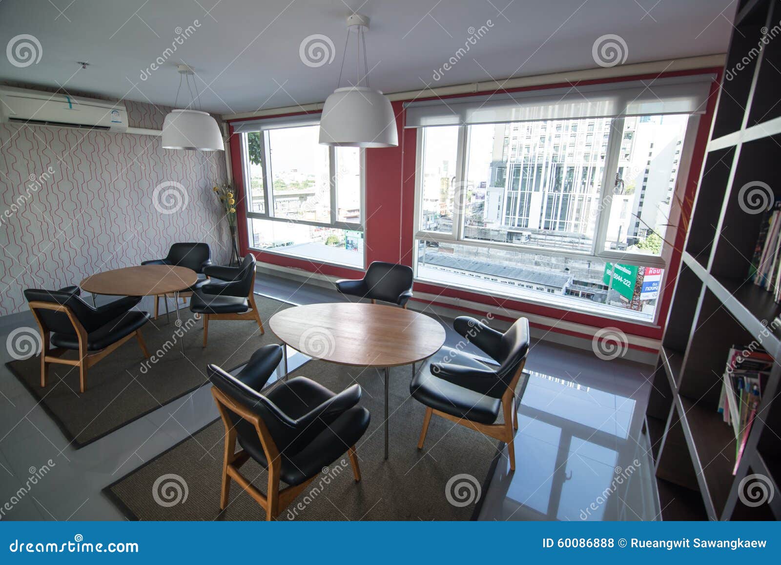 Empty study room stock photo. Image of estate, house - 60086888