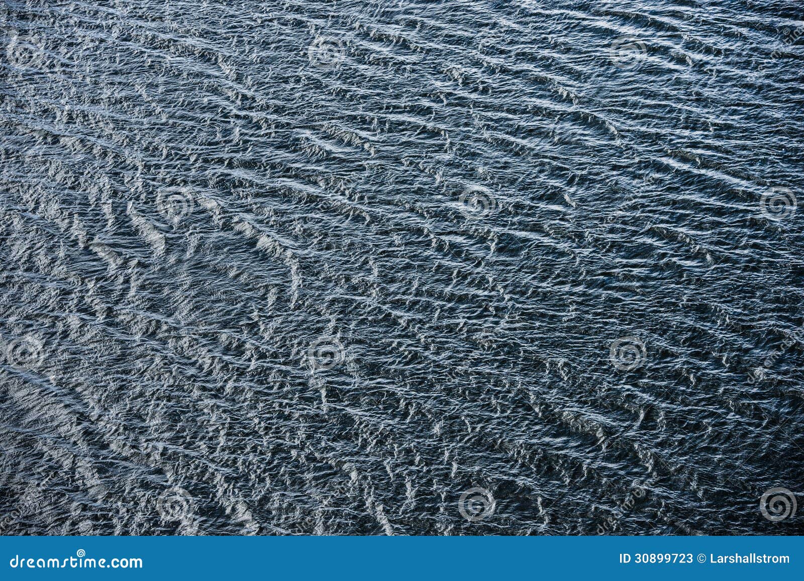 Empty Surface of Fresh Blue Sea Water Stock Image - Image of cool ...