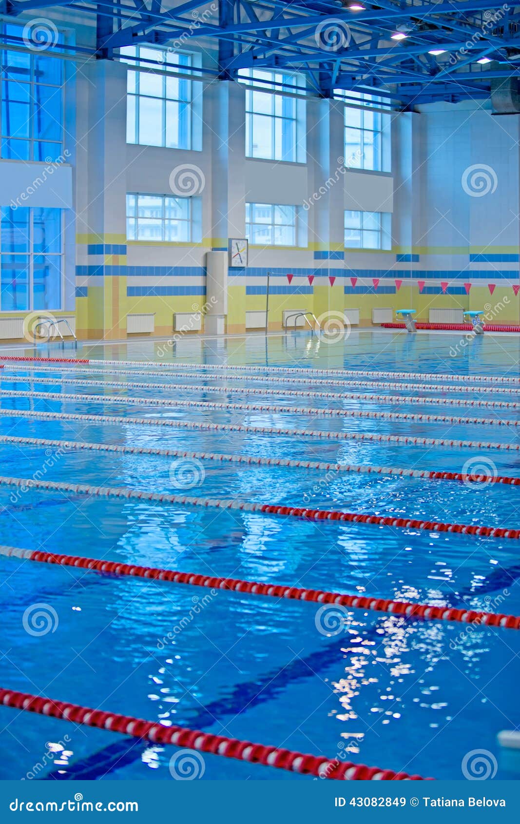 Empty swiming pool stock image. Image of swim, activity - 43082849