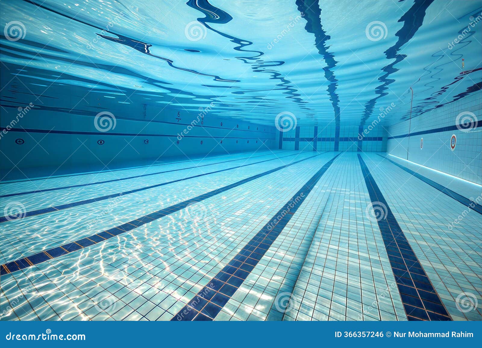 Underwater Perspective Of Vibrant Artificial Coral Habitats Showcasing ...