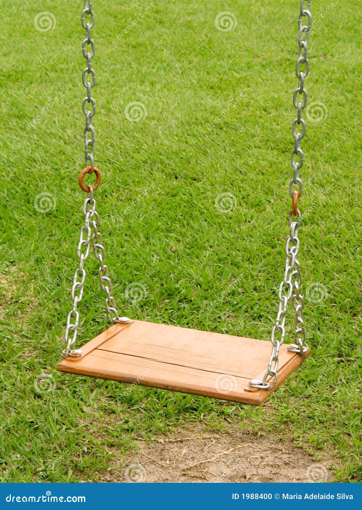 Empty swing - 2 stock photo. Image of lonely, loss, closed - 1988400