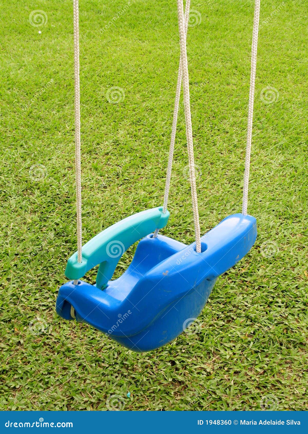 Empty swing - 3 stock photo. Image of kids, lonely, plastic - 1948360
