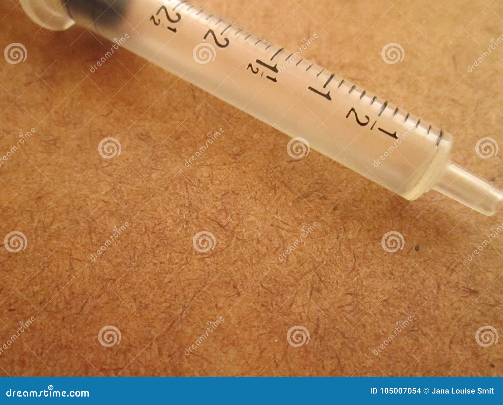 An Empty Syringe with Numbers. Stock Photo - Image of clinical, numbers ...