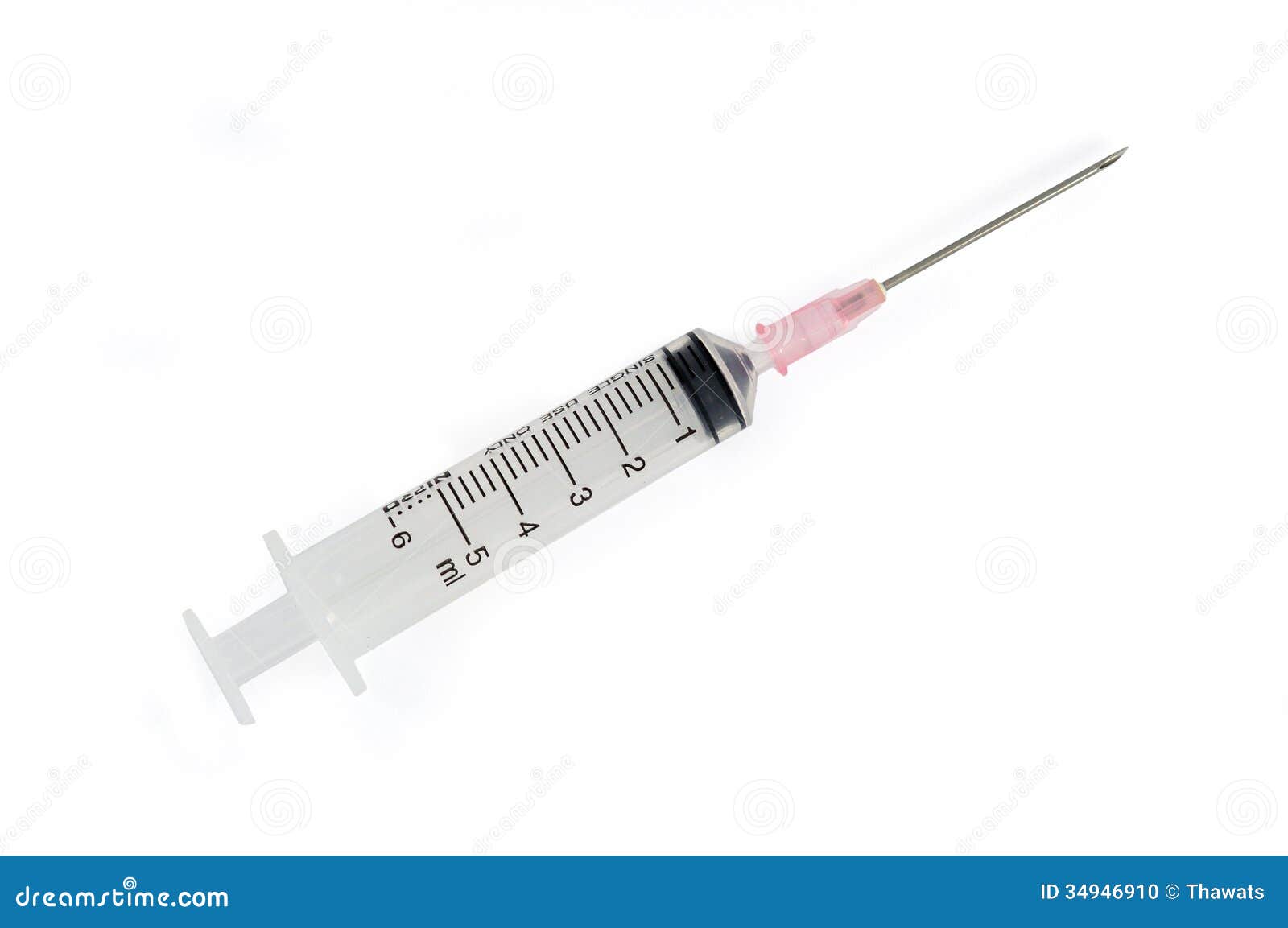 Empty syringe stock photo. Image of white, needle, medicine - 34946910