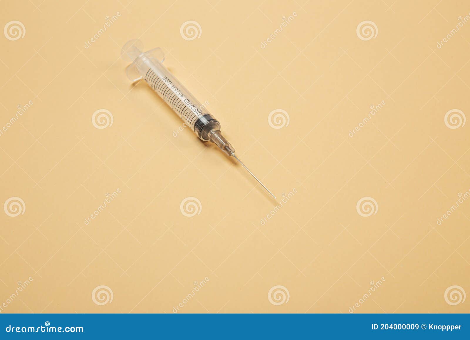 Empty syringe stock image. Image of therapy, treatment - 204000009