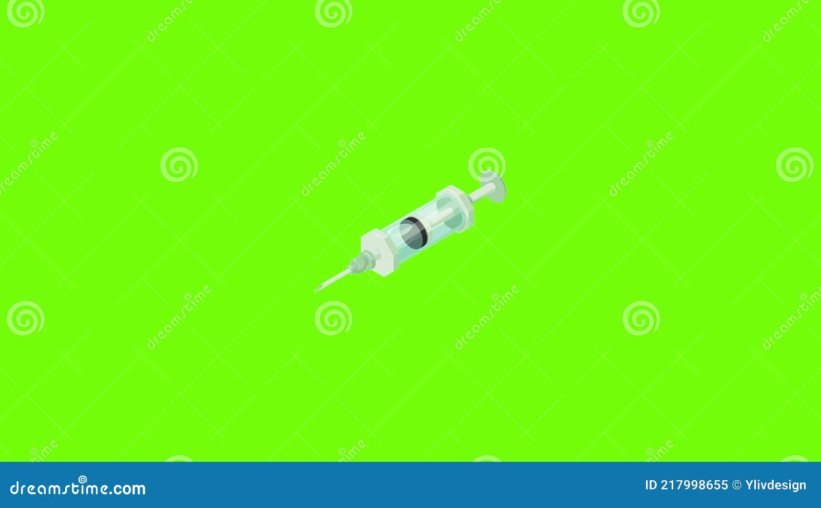 Empty Syringe Icon Animation Stock Video - Video of care, chromakey ...