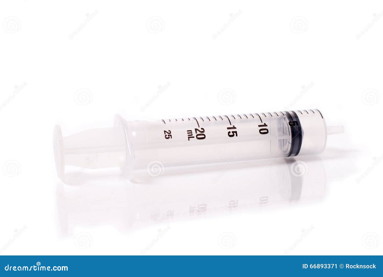 Empty syringe isolated stock image. Image of liquid, syringe - 66893371
