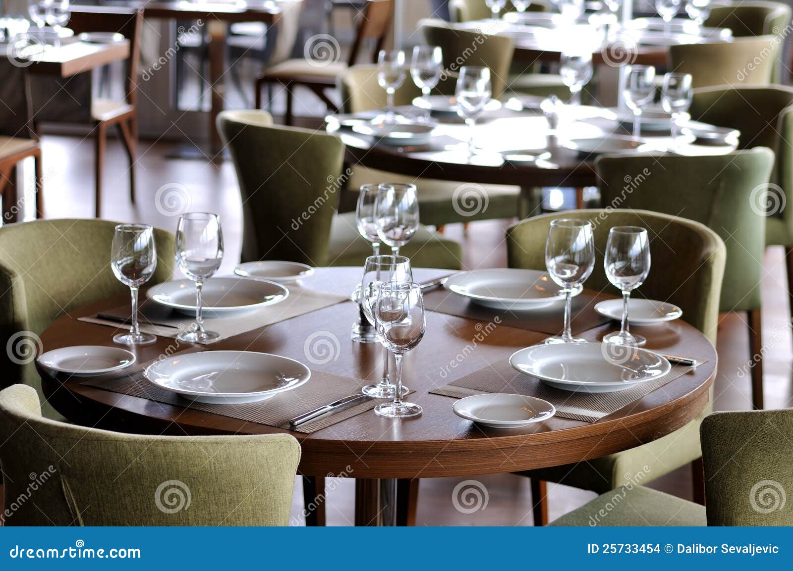 Empty Table in a 5 Start Restaurant Stock Photo - Image of hotel ...