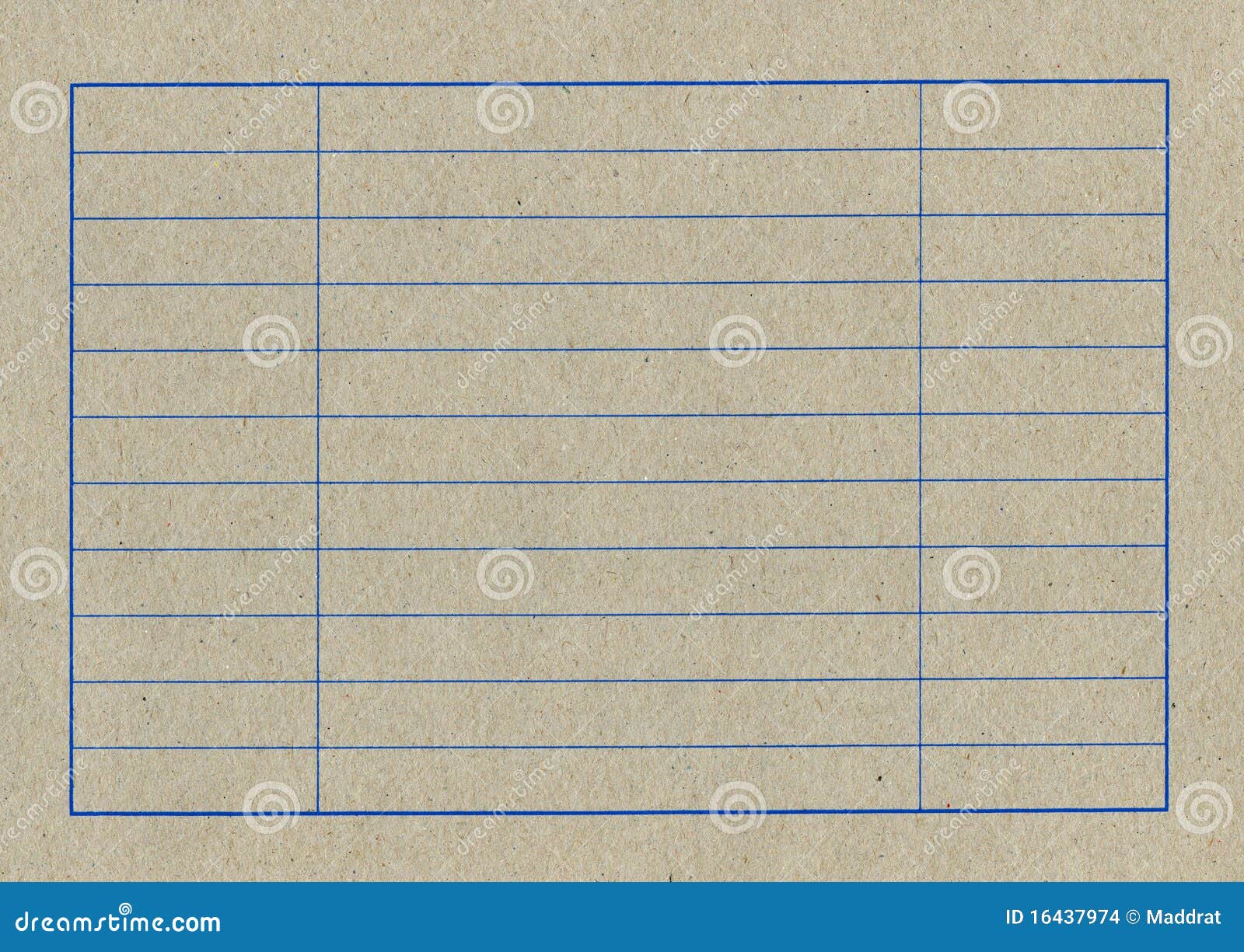 Empty table of a cardboard stock photo. Image of note - 16437974