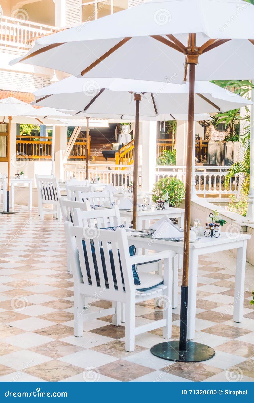 Empty table and chair stock photo. Image of style, inside - 71320600