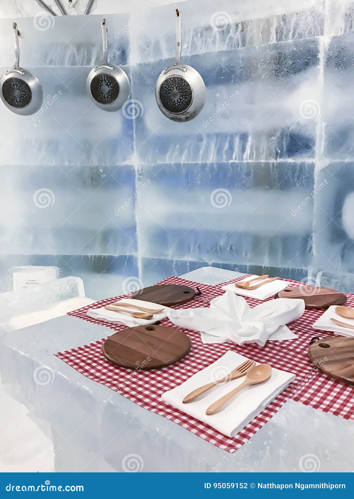 Empty Table in Ice Restaurant Stock Photo - Image of street, travel ...