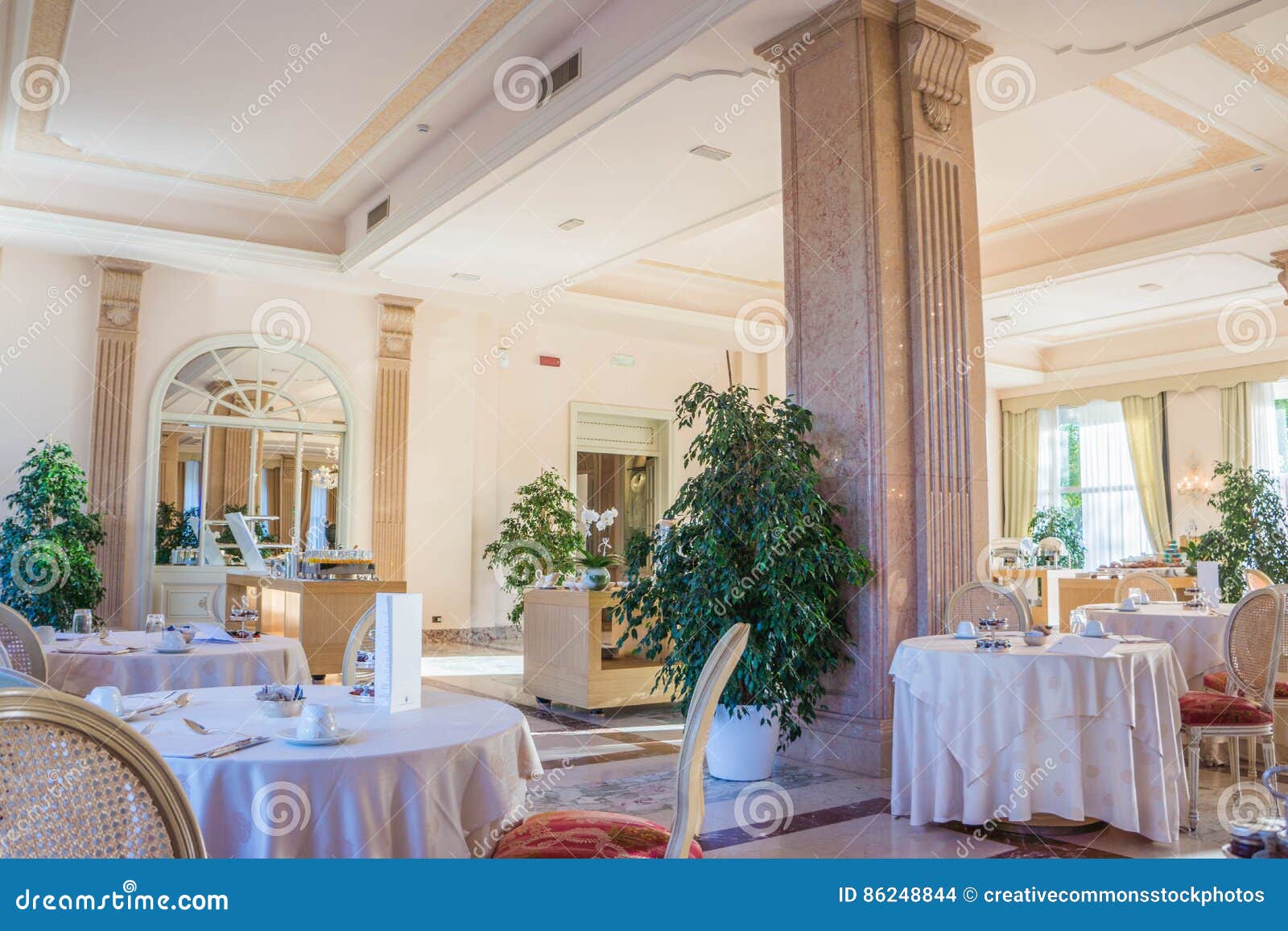 Empty Table Is Restaurant Picture. Image: 86248844