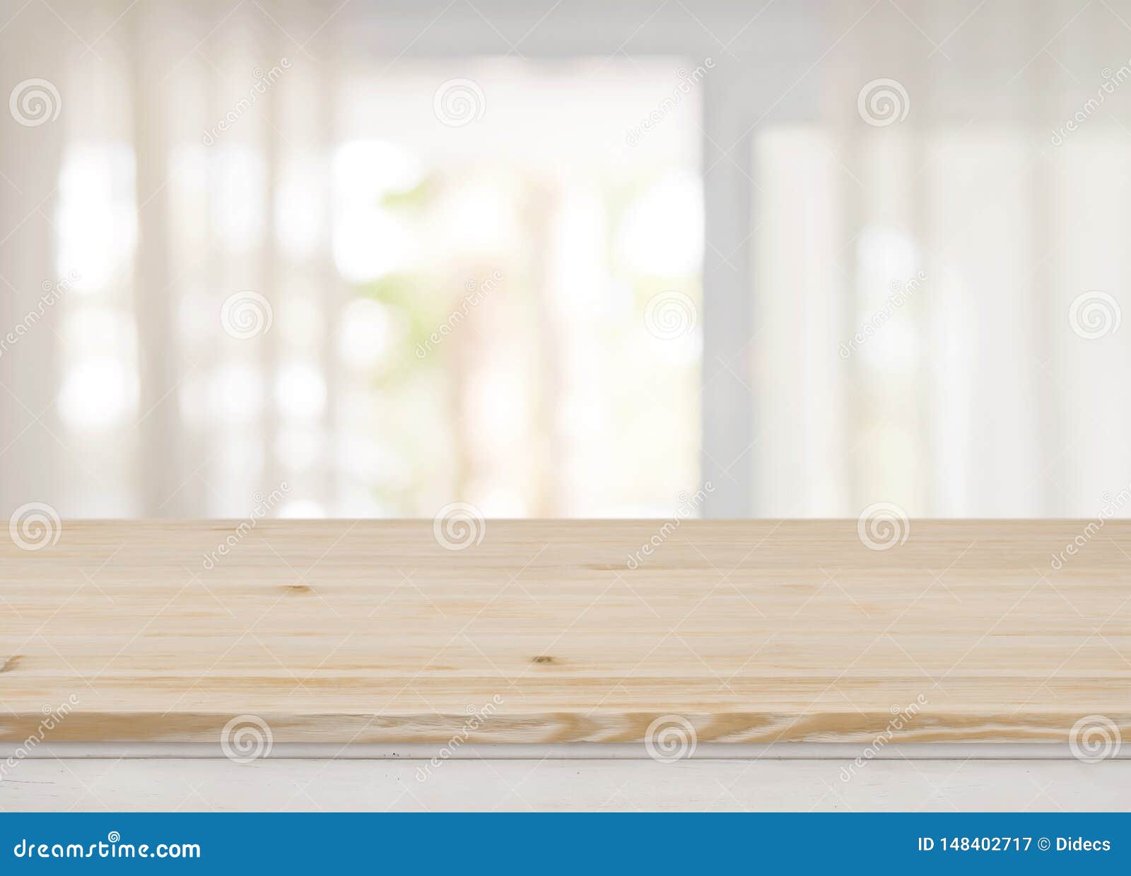 Blurred View Of Office Interior With Tables And Armchairs. Workplace ...