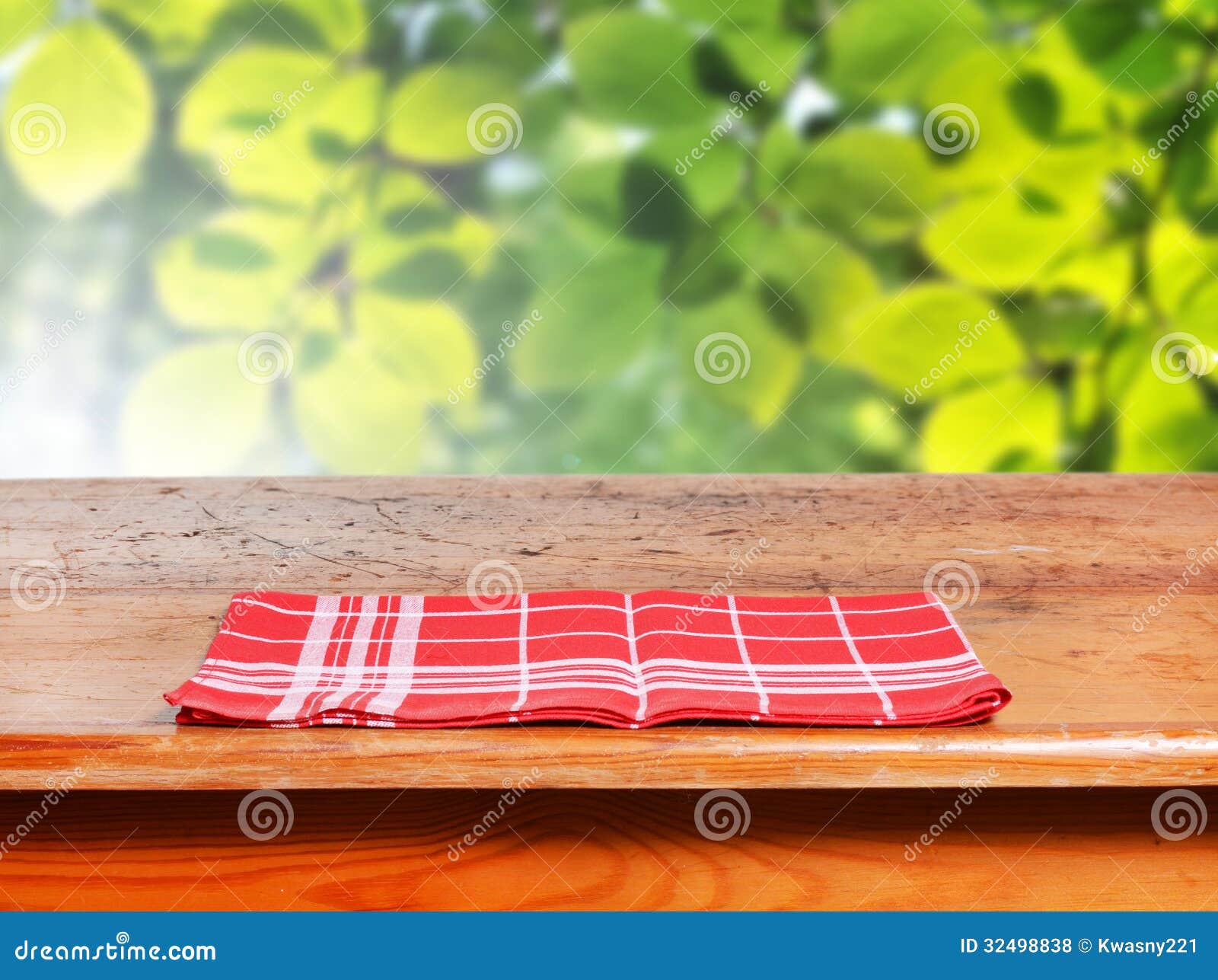 Empty table stock photo. Image of photomontage, natural - 32498838