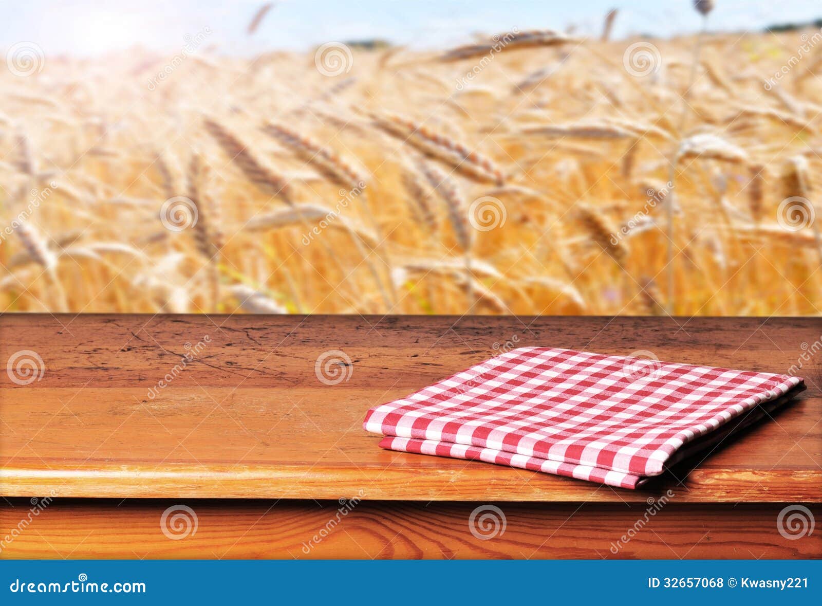 Empty table stock photo. Image of country, background - 32657068