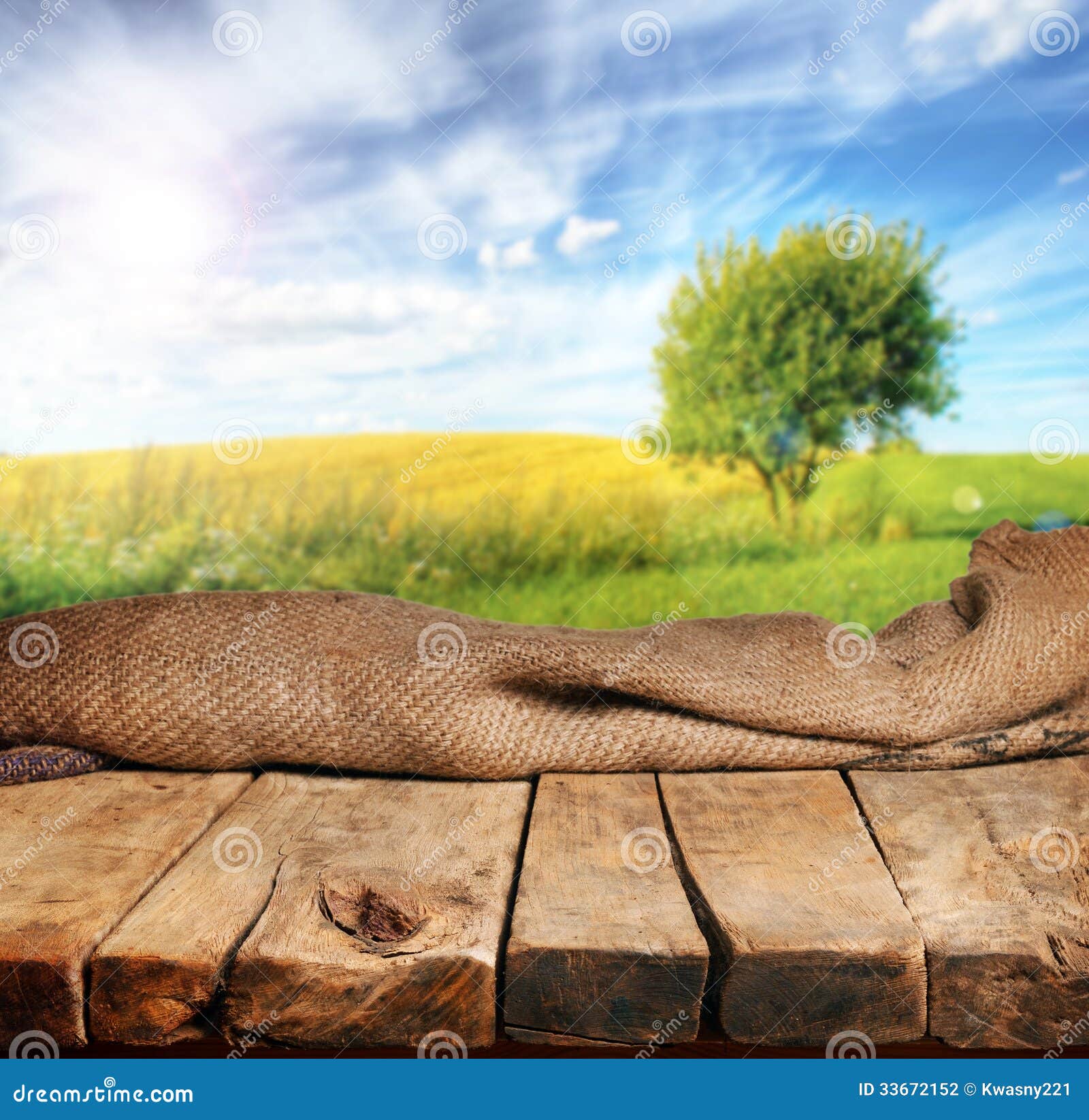 Empty table stock photo. Image of background, retro, autumn - 33672152