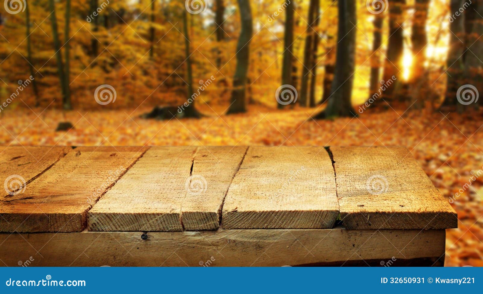 Empty table stock image. Image of nature, colors, backlit - 32650931