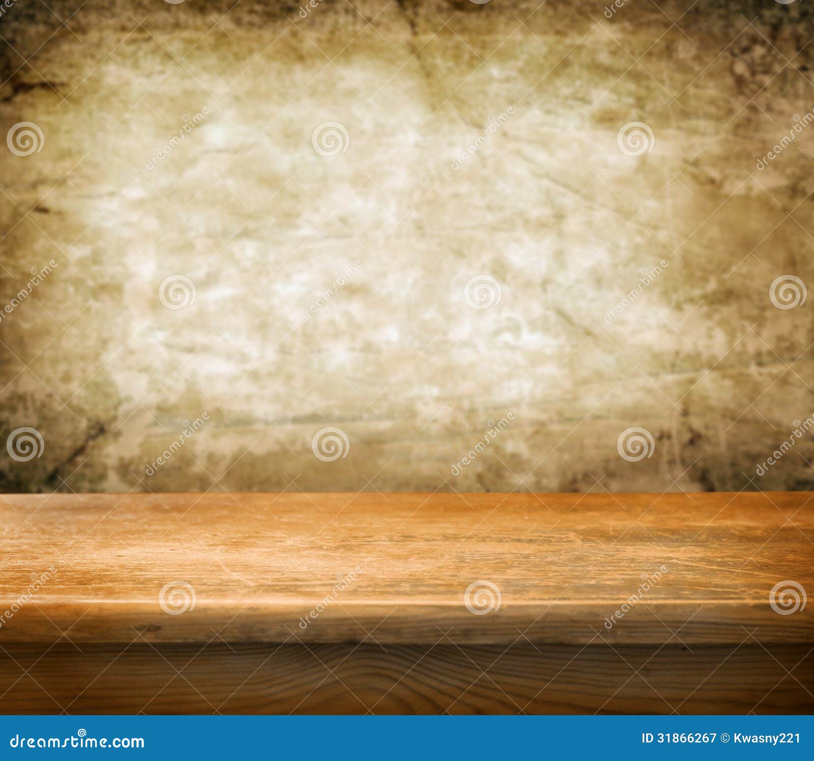Empty table stock image. Image of grunge, room, table - 31866267