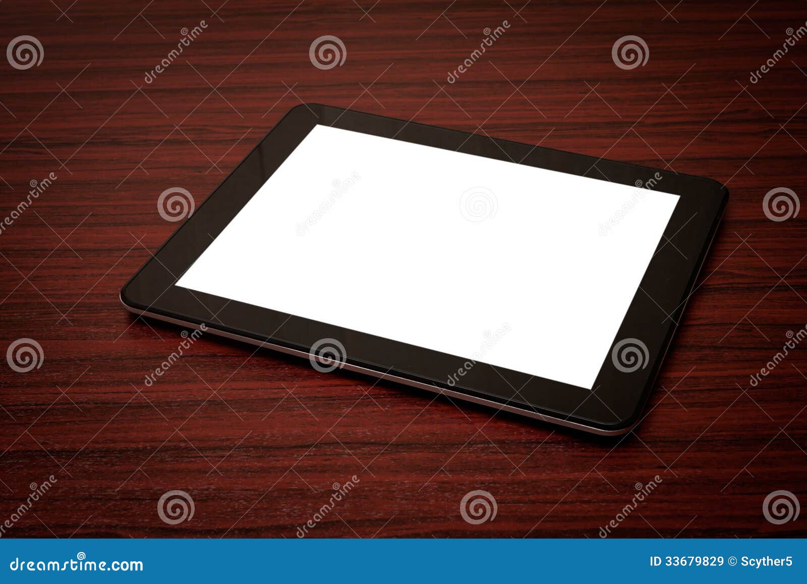Empty tablet stock image. Image of examining, empty, business - 33679829