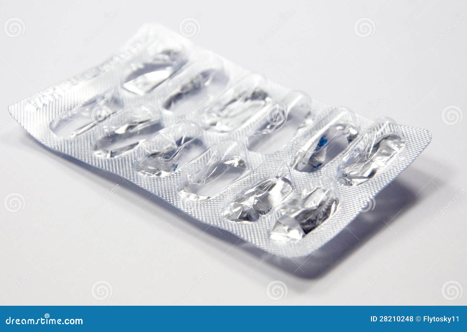 Empty Tablet Pharmaceutical Packaging Stock Photo - Image of medical ...